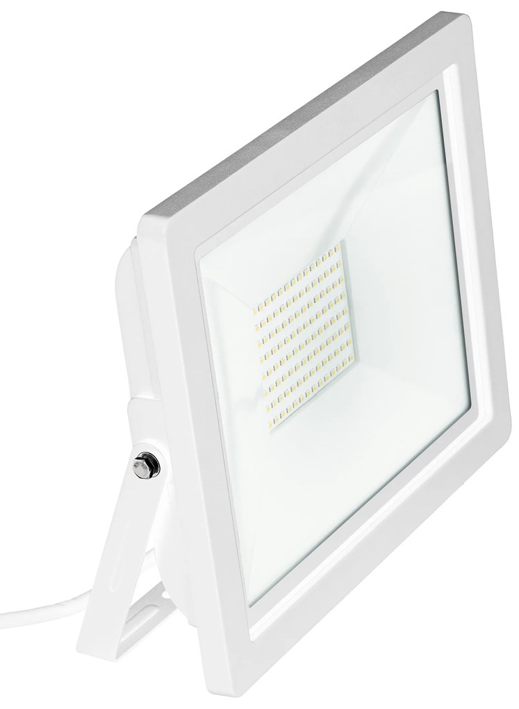 Venkovní reflektor Filetti LED 10W, 1000lm, 3000K, IP65, 7,5x8,9cm, bílá