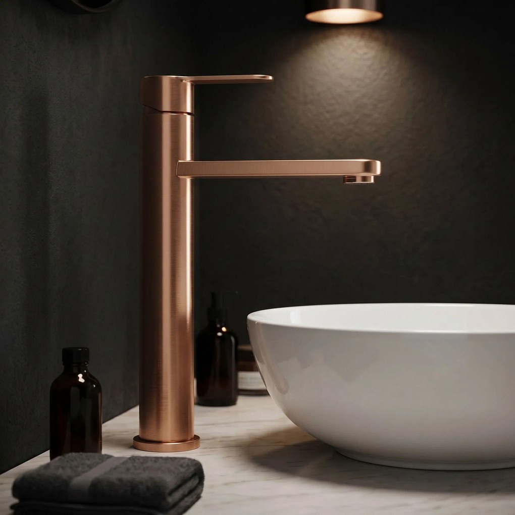 Rea, Koupelnová baterie Rea Arcos Brush Copper, REA-B6968