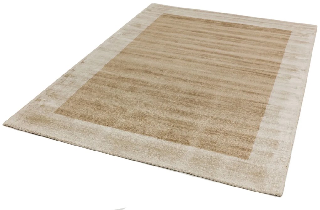 Béžový koberec Ife Border Putty Champagne Rozměry: 160x230 cm