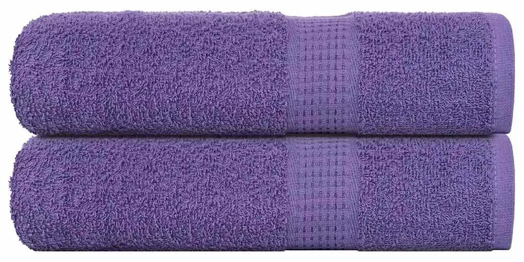 Ručníky do sprchy FROGN 2 ks fialové 70 x 140 cm 360 g/m² 136881