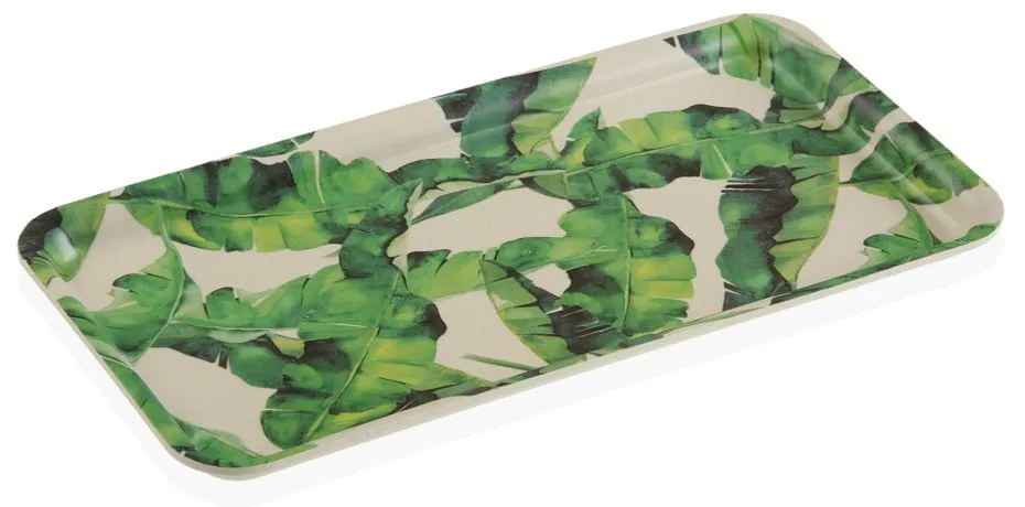 Bambusový podnos Versa Leaves, 14 x 30 cm