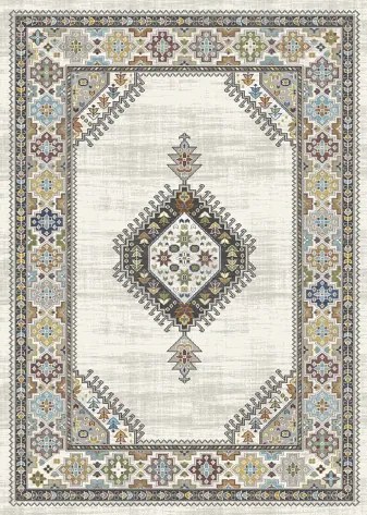 BE Koberec Malaga 8171 CREAM - krémový obdélníkový Rozměr: 120x180 cm