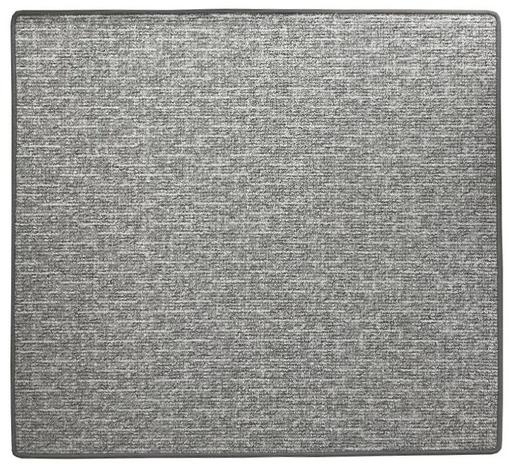 Vopi, Kusový koberec Alassio šedý čtverec, 200x200, šedá, kuchyně