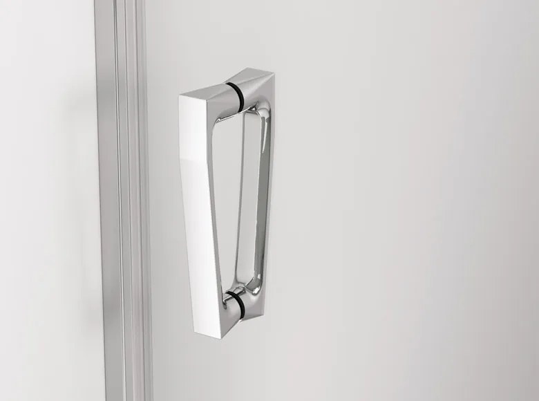 Sanswiss CADURA CA13 jednokřídlé sprchové dveře 90 cm Šířka: 900 mm, Profil: Zlatá, Sklo: Hladké čiré