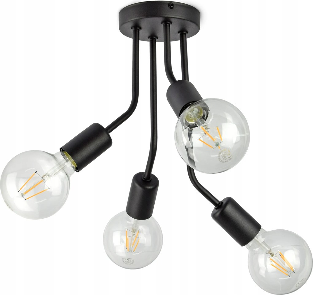 Stropní Svítidlo Stropní Svítidlo Loftový Lustr Edison G95