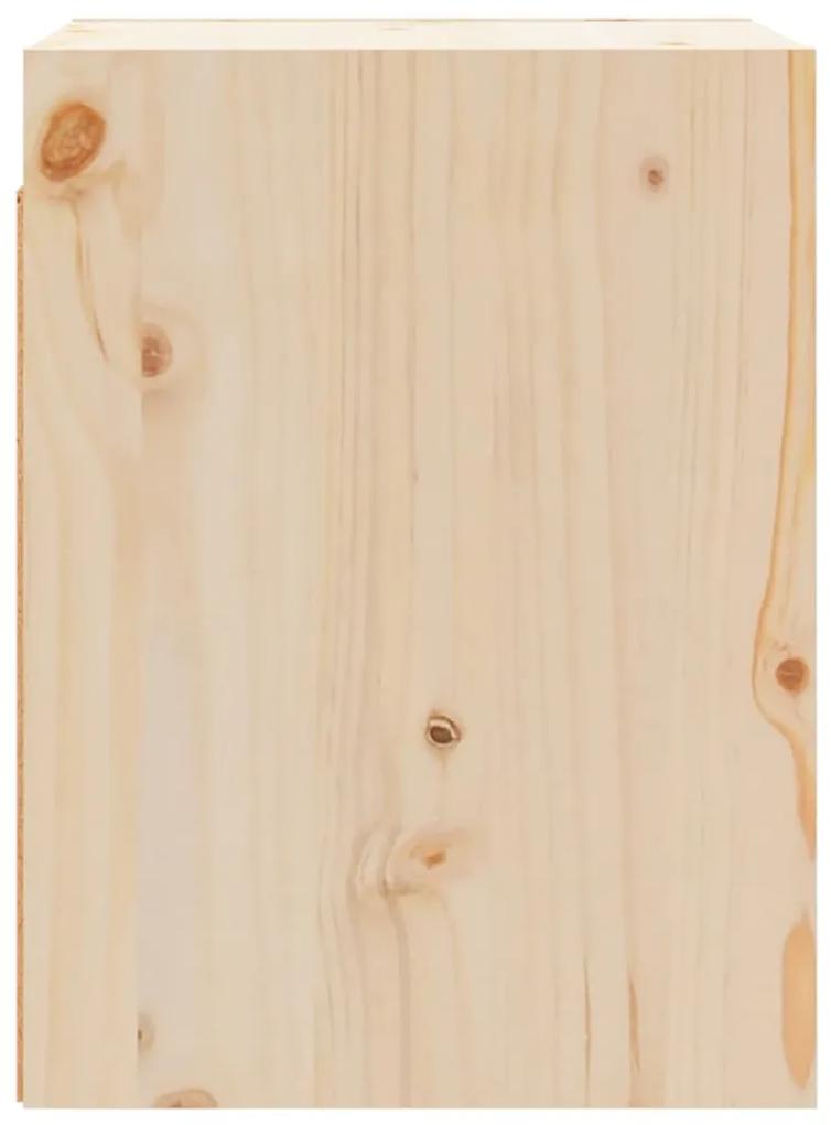 Nástěnné skříňky 2 ks 30 x 30 x 40 cm masivní borové dřevo - Default Title