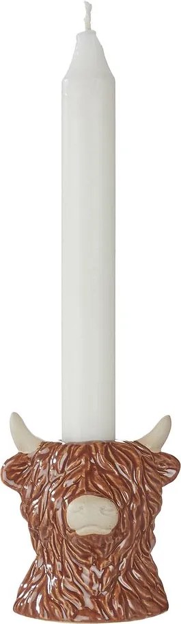 SHETLAND Svícen 7 cm - hnědá