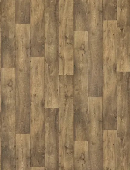 BEAUFLOR PVC podlaha - lino Toptex Valley Oak 639M - teplé hnědé dřevo ŠÍŘKA: 5 m, POUŽITÍ: Zátěžové, Bytové