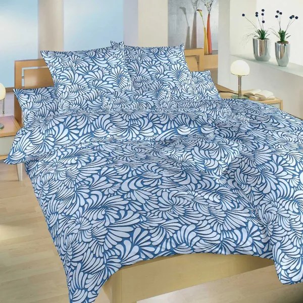 Dadka Povlak na polštář bavlna Iluze 2 světle modrá  50x70 cm