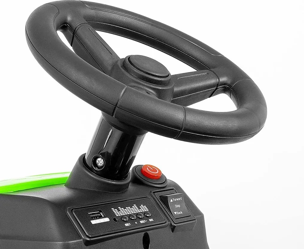 Elektrický traktor Milly Mally Rolly green