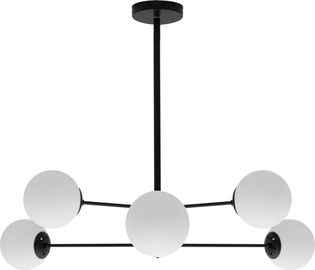 Toolight - Závěsné svítidlo 6xE27 APP262-6C, černá, OSW-05018