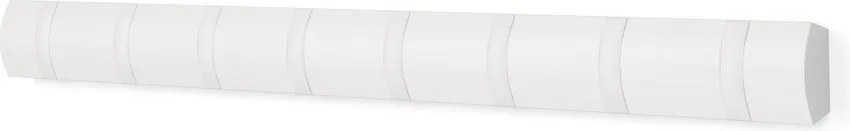 Matně bílý nástěnný věšák z borovicového dřeva 81 cm Flip – Umbra