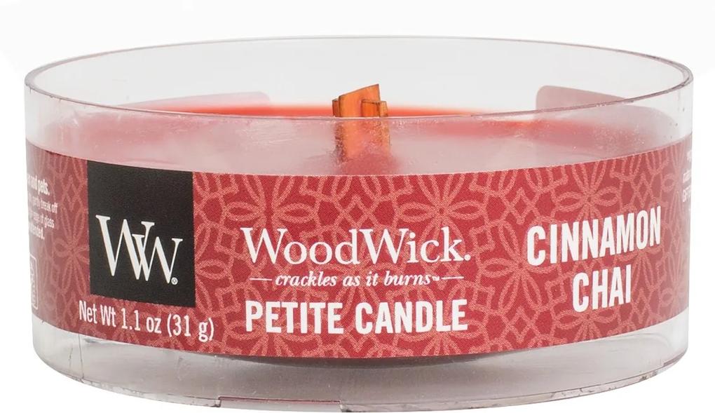 WoodWick vonná svíčka Petite Cinnamon Chai
