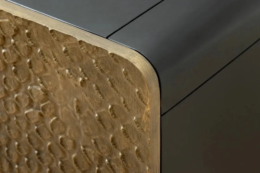 Designová komoda Pallaton 160 cm hnědé mango