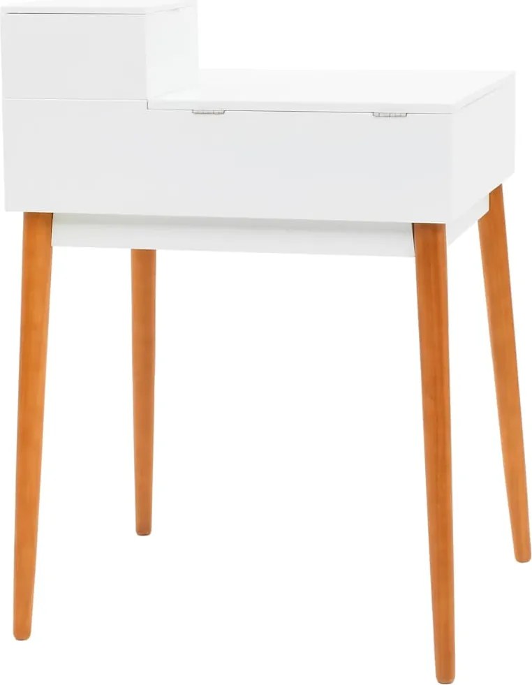 Toaletní stolek se zrcadlem MDF 60 x 50 x 86 cm 245752