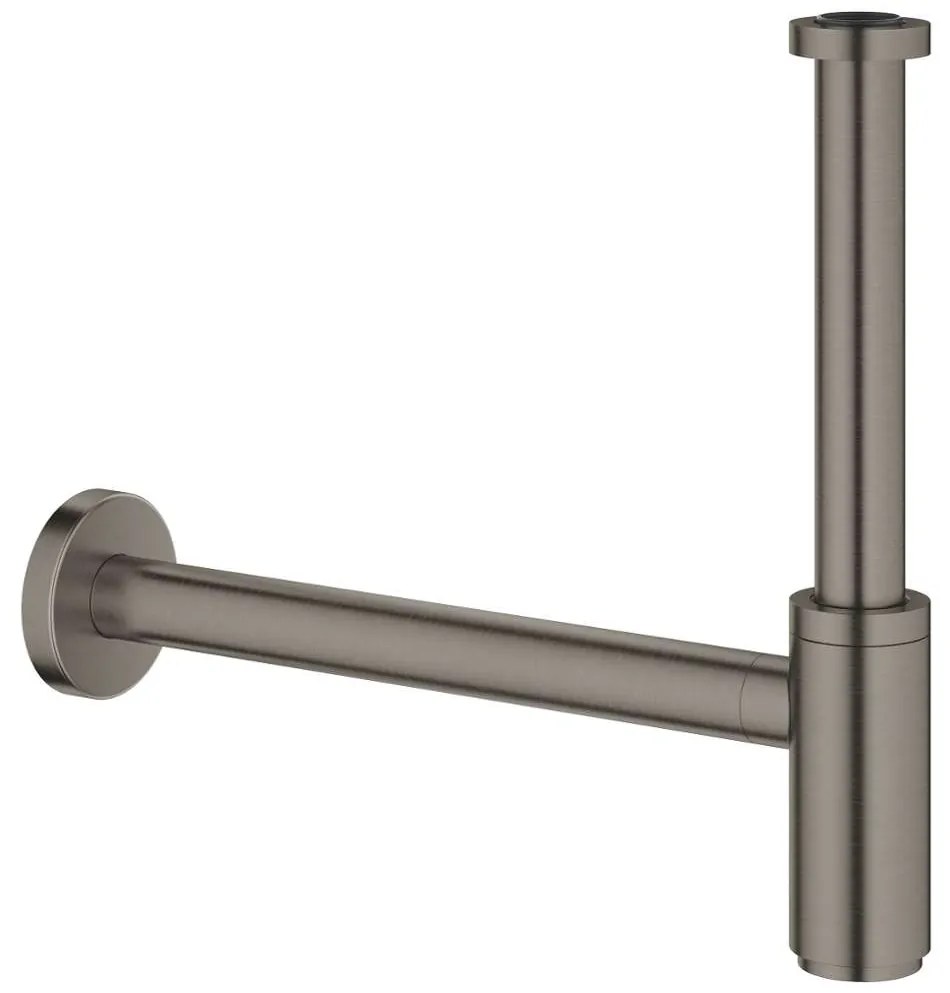 Grohe - Designový sifon, kartáčovaný Hard Graphite 28912AL0