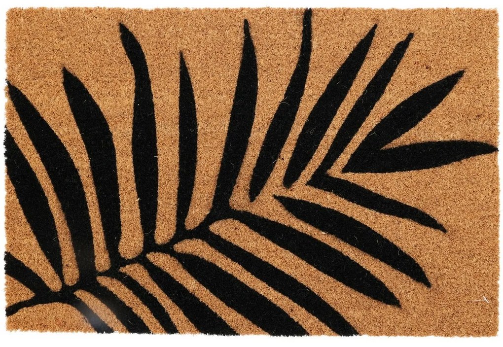 Kokosová rohožka Palm leaves , 59 x 39 cm