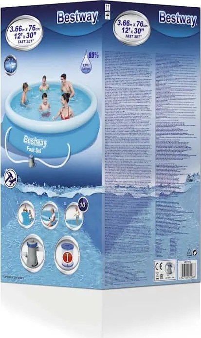 Bestway Bazénový set Fast Set 366 x 76 cm 57274 [91642]
