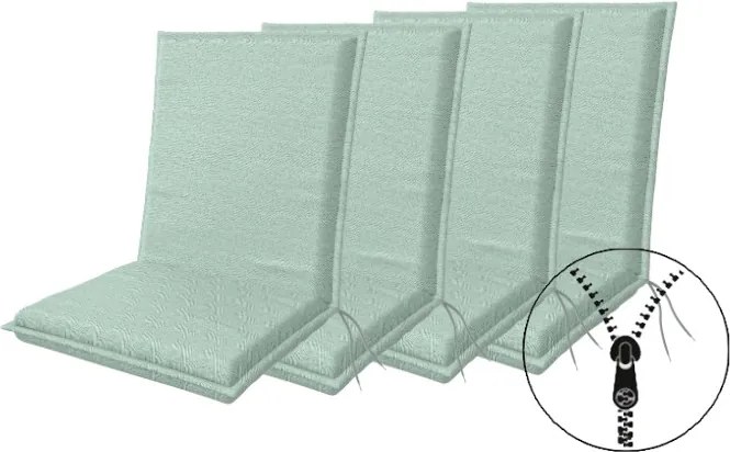 Doppler ART 4044 - set 4 ks polstrů na křeslo s nízkým opěradlem