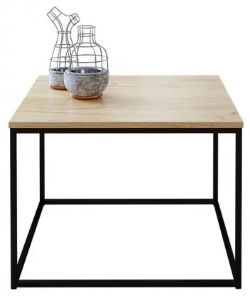 Konferenční stolek Etelka, Barva:: černý mat + bílý lesk