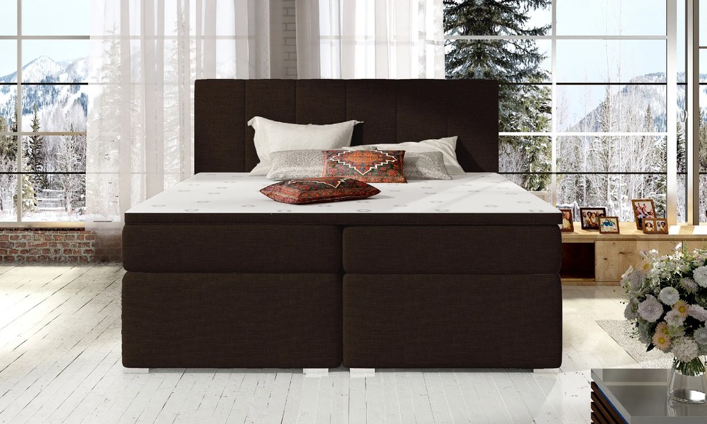 Bolero boxspring postel 140X200 Materiál / Dekor: Sawana 14