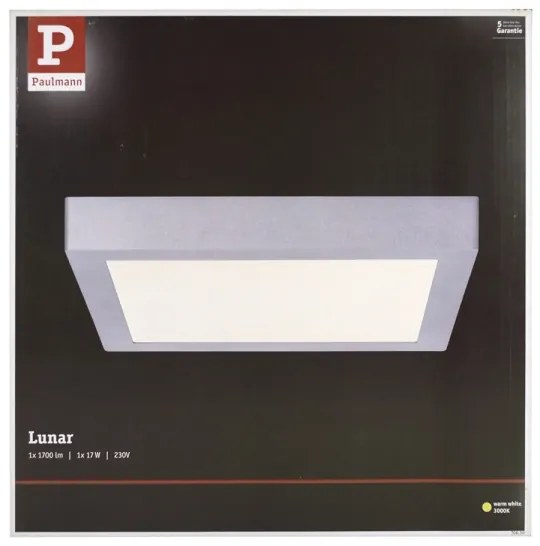 Paulmann 70650 - LED/17W Stropní svítidlo LUNAR 230V