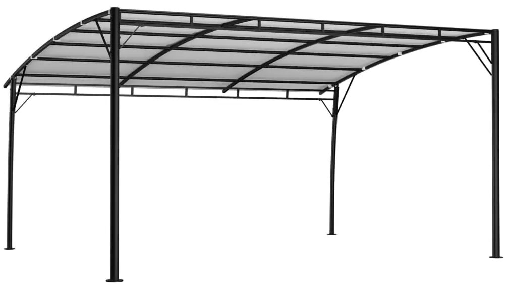 vidaXL Marketos Zahradní markýza proti slunci 4 x 3 x 2,55 m krémová