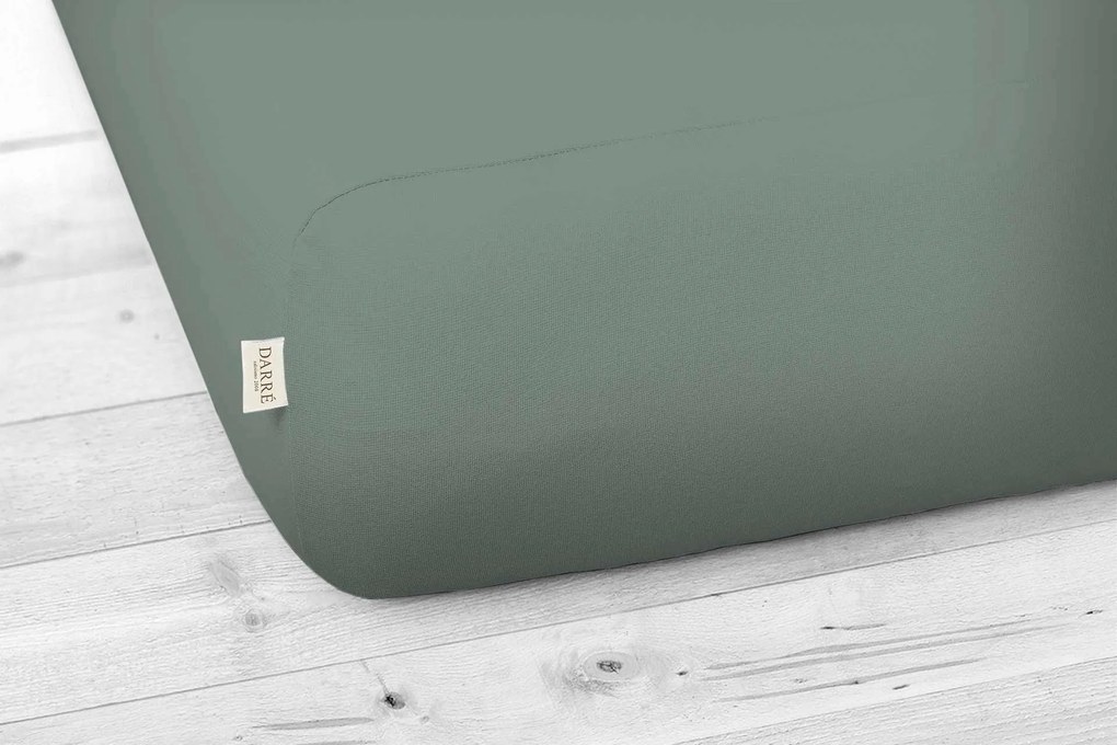 Jersey prostěradlo - new collection vavřínové na výšku matrace do 30 cm Velikost: 200 x 200