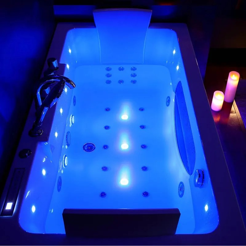 BPS-koupelny Hydromasážní vana HYD-IR933A-WH 150x84 BÍLÁ s ohřevem vody