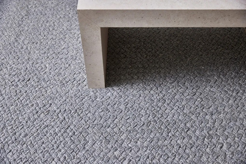Diamond Carpets India, Ručně vázaný kusový koberec New Town DE 10032 Grey Mix, 120x170, šedá, ložnice