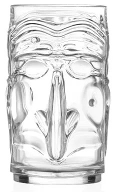 RCR SKLENICE NA VODU TIKI PULCINELLA 450ML SADA 4 KS