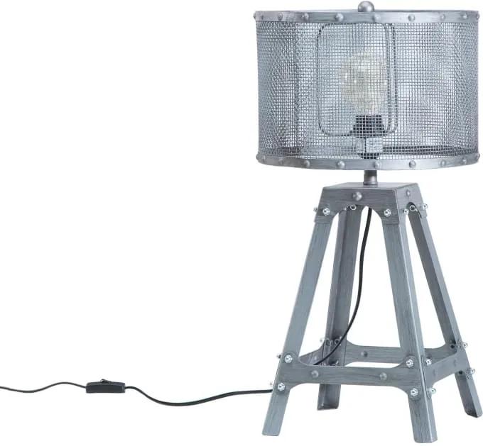 INV Stolní lampa Soffitta 60cm kovově šedá