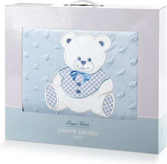 Dětská deka Pierre Cardin BABY 4 modrá / krémová
