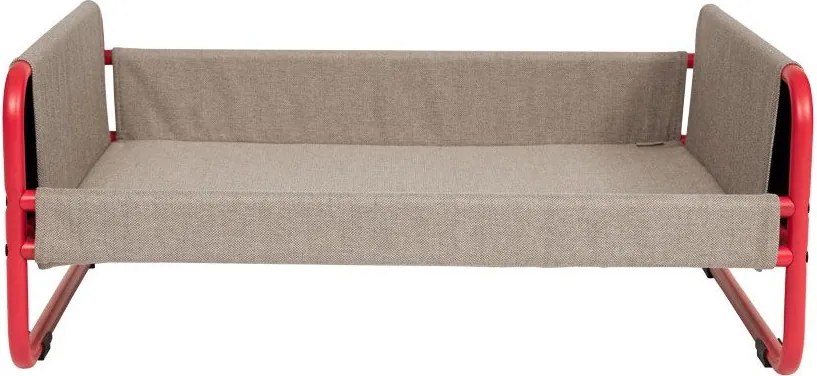 Červený pelíšek pro psa z oceli 72x58 cm Milo – OYOY Living Design