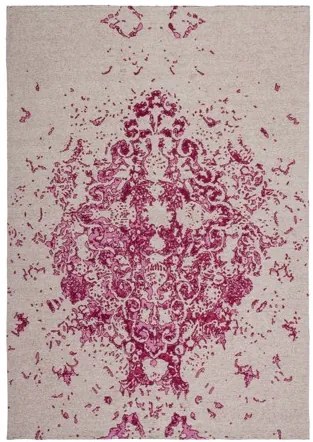 Kusový koberec Ballerina 700 slonová kost / Pink 120 x 170 cm