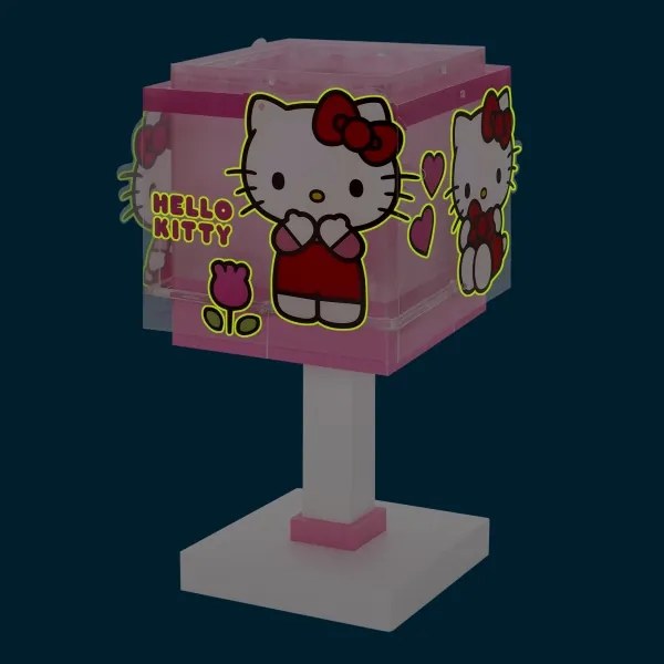 Dalber 73261 - LED Dětská lampička HELLO KITTY 1xG4/4W/230V růžová