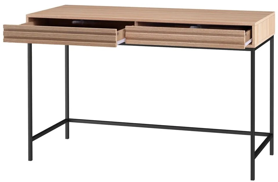 Pracovní stůl s deskou v dubovém dekoru 50x120 cm Celine – Støraa