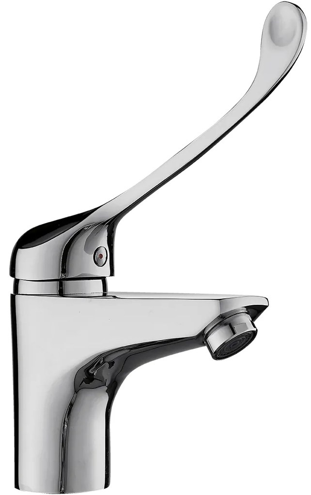 Kuchinox Madera, umyvadlová baterie h-118 s lékařskou pákou, chromová, LAV-BQM_02MD