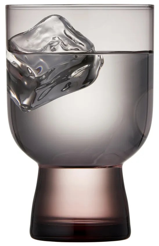 Lyngby Glas Sklenice na vodu Sorrento 30 cl (4 ks) Pink