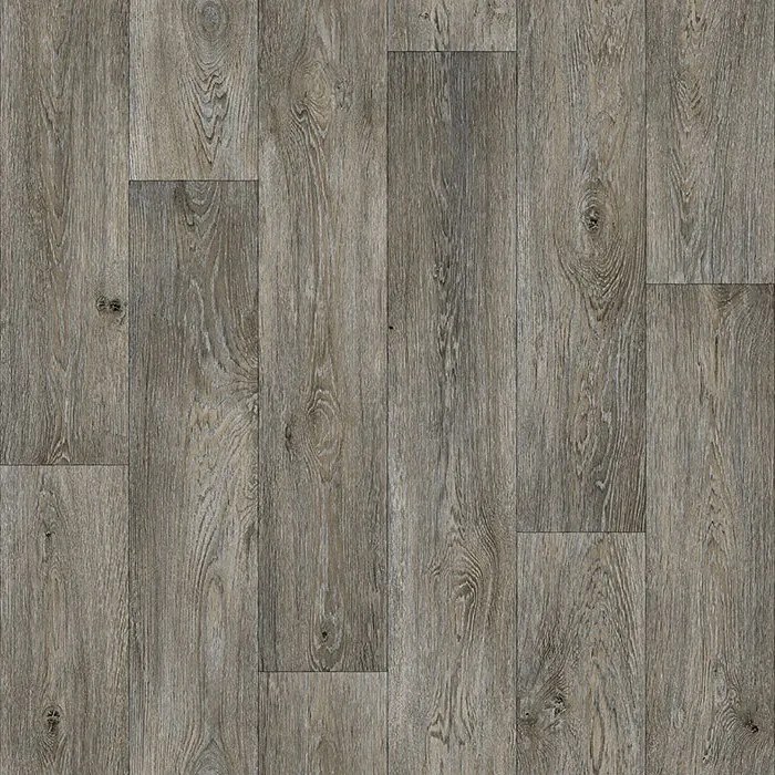 Beaulieu International Group, PVC podlaha - lino Domo 2153, na míru, šíře 2m,3m,4m, šedá, bez podkladu, koupelna