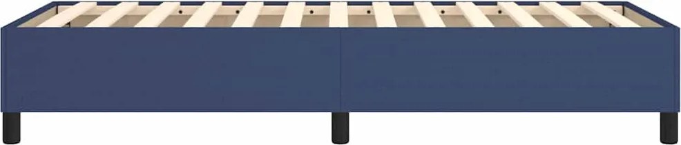 Rám postele s boxspringem modrá 80x200 cm textil 3120820