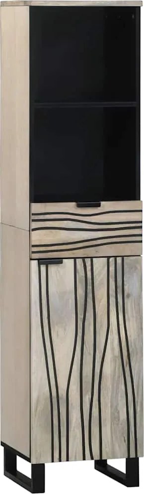 Sada koupelnového nábytku 3 ks Bílá 38 x 33 x 160 cm 3310049