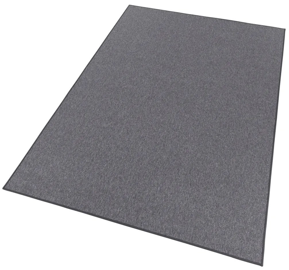 BT Carpet - Hanse Home koberce Kusový koberec BT Carpet 103409 Casual dark grey - 80x150 cm