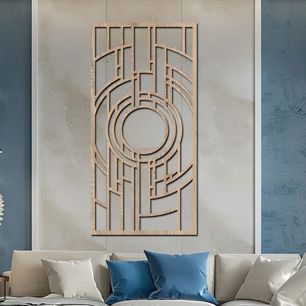 dřevo života Dřevěný panel GATSBY V Rozměry (cm): 30x60, Zvolte barvu dekoru: Dub Sonoma