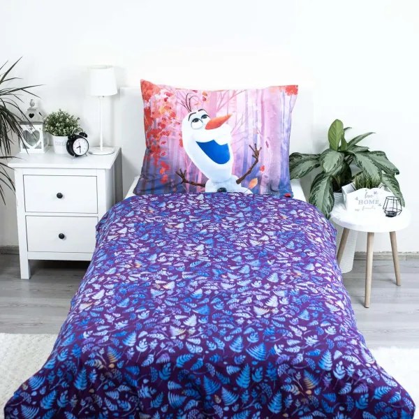 Jerry Fabrics Povlečení Frozen 2 sister purple 140x200, 70x90 cm