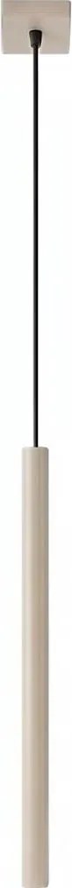 Sollux SL.2117 - Lustr na lanku PASTELO 1xG9/8W/230V taupe