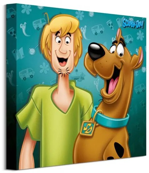 Art Group Obraz na plátně Scooby Doo Shaggy and Scooby 40x40cm