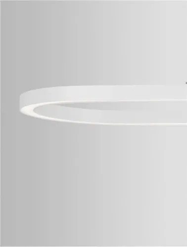 Závěsné LED svítidlo NOVA LUCE CUPPE 58W 3000K bílé 9345625