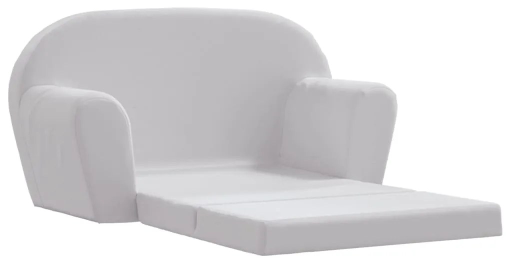 Dětská rozkládací pohovka / lehátko, šedá 243257