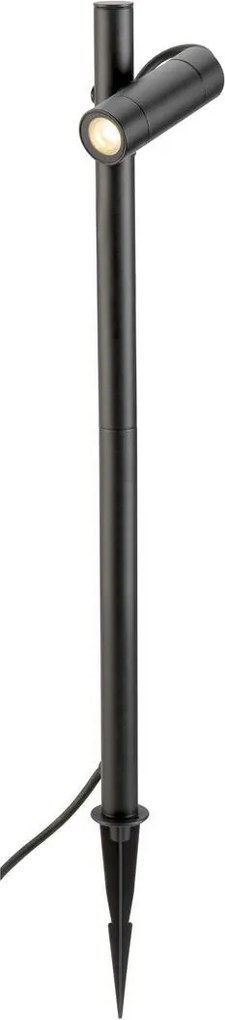 LA 1007868 HELIA SLIM Pole Single LED, venkovní stojací lampa, černá IP65 3000K - BIG WHITE (SLV)